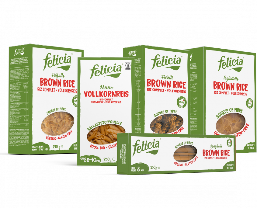 Glutenfreie Nudeln und Nudeln aus Hülsenfrüchten - Felicia Bio