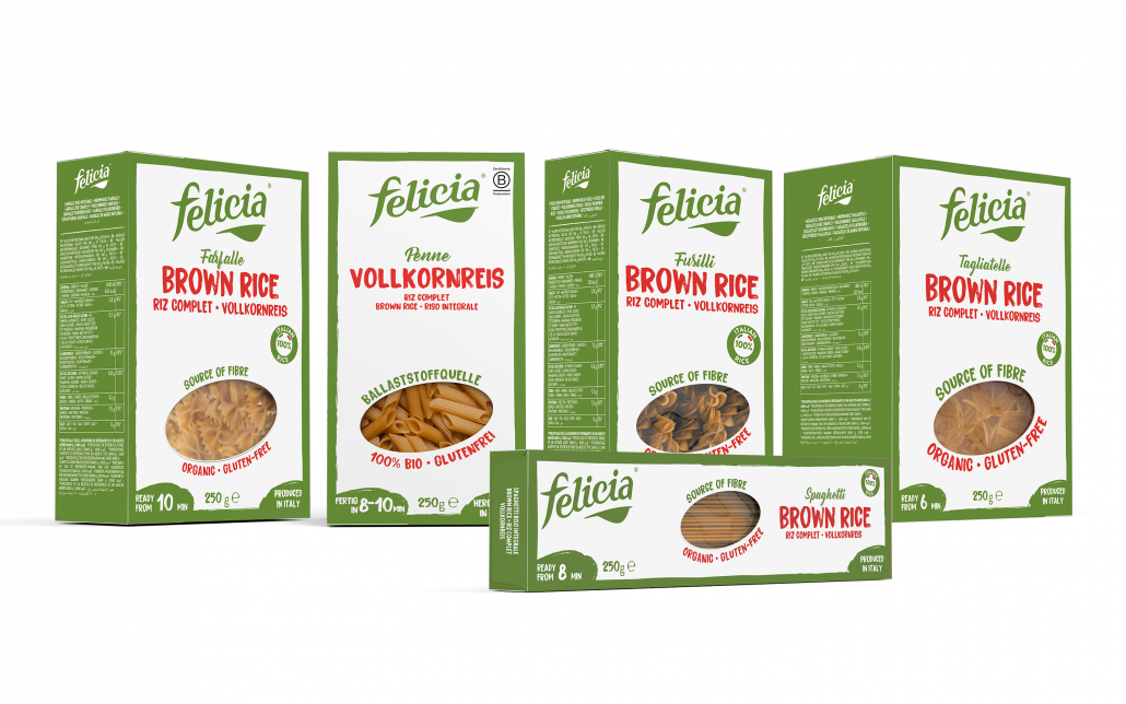 Reisnudeln Vollkorn - Felicia Bio